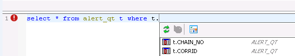 Toad for Oracle does not display correct datatype in column picklist ...