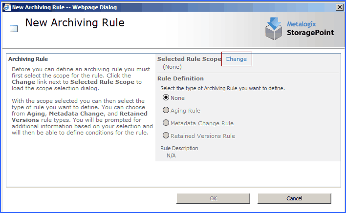 How to configure Archiving Rules (4308909)