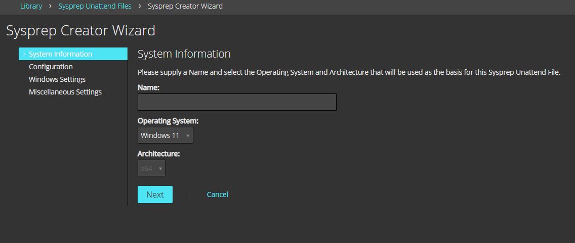 What's new 9.0: "Windows 11 added for Sysprepped unattend files" (4280387)