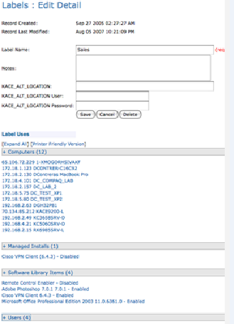 How to Delete a Label (4368237)