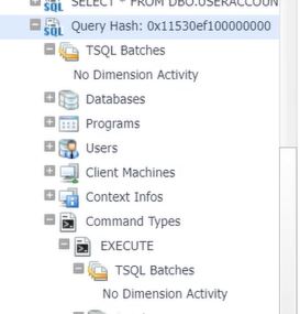 Query Hash message in SQL PI instead of a SQL Statement (4230298)