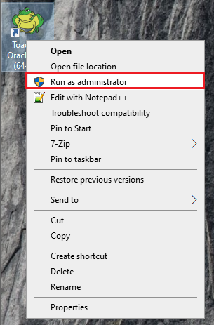 How to properly install Toad for Oracle with any supported versions ...