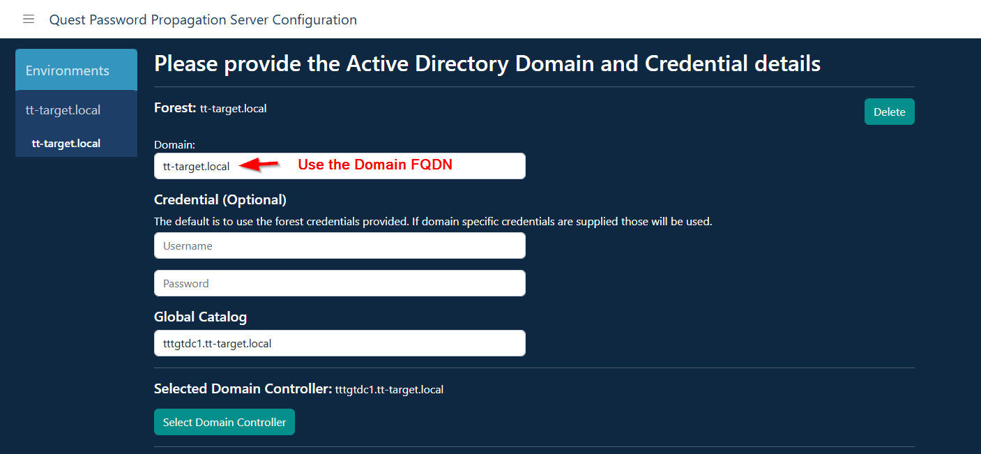 Password Propagation Service - Status: No DC (4377861)