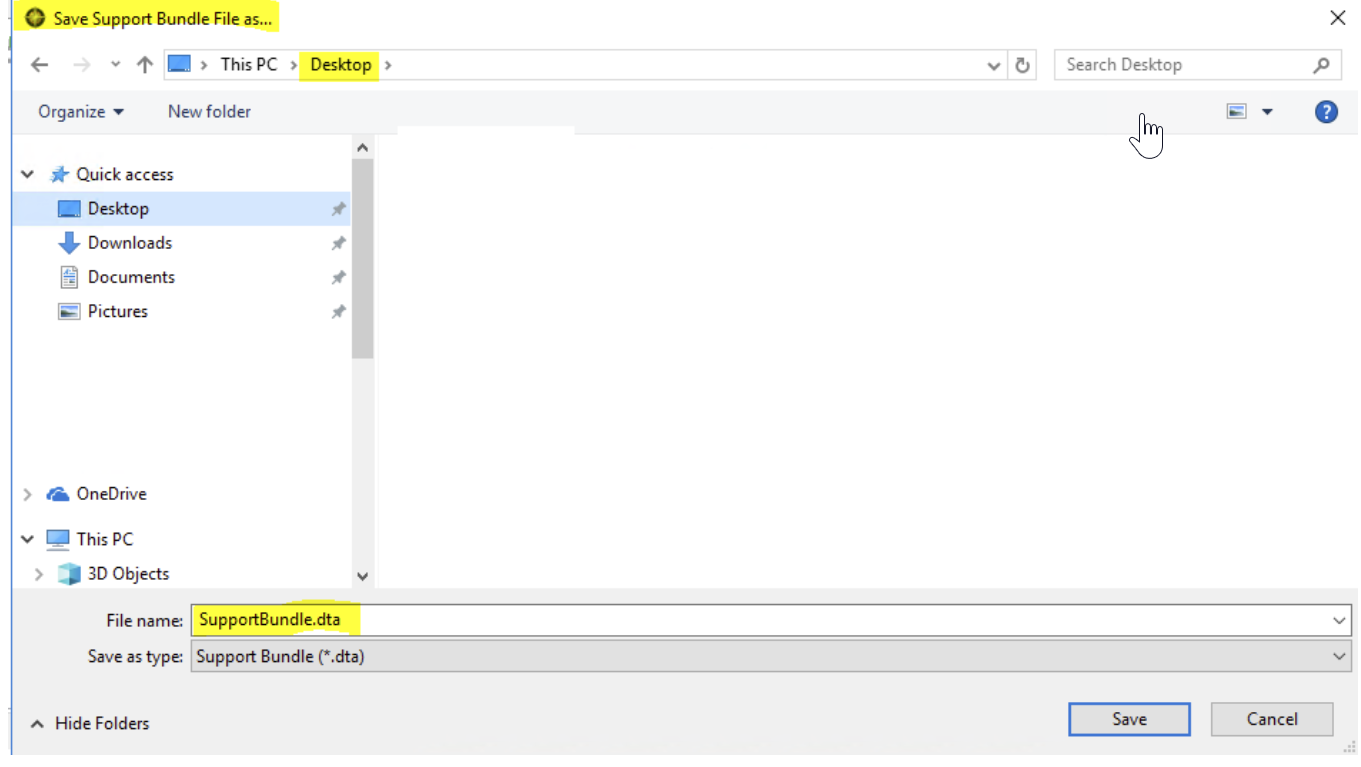 How to Generate a Support Bundle File in SQL Navigator for Oracle (4380481)
