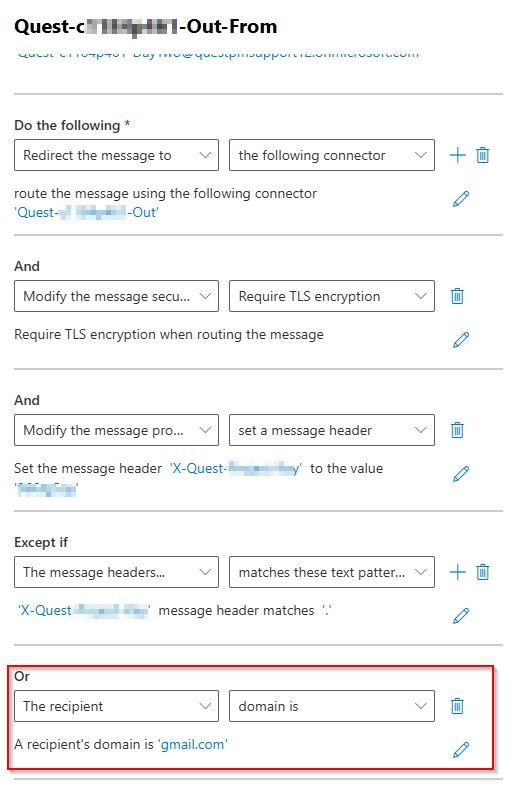 Domain Rewrite - Prevent email to a specific SMTP domain from being ...