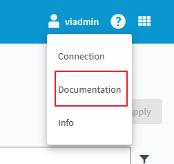When clicking the ? icon and selecting Documentation a Bad Request 400 ...